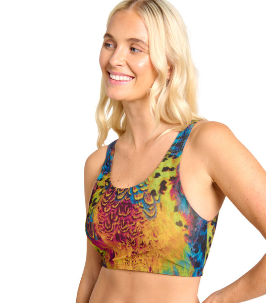 Amalfi Womens Tan Through Cropkini – Kiniki