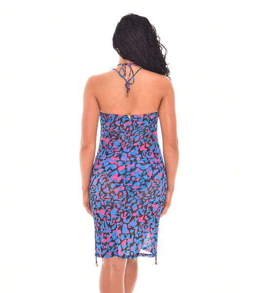 Oasis Tan Through Dress Womens Swimwear Coverup – Kiniki