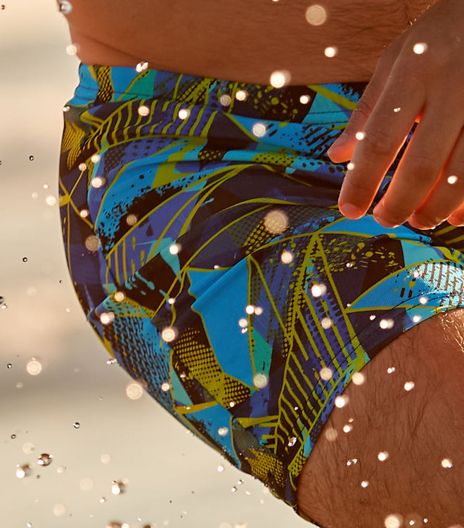 Mens Tan Through Swimwear Kiniki