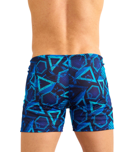 Blue Lagoon Mens Tan Through Swim Shorts Swimwear – Kiniki